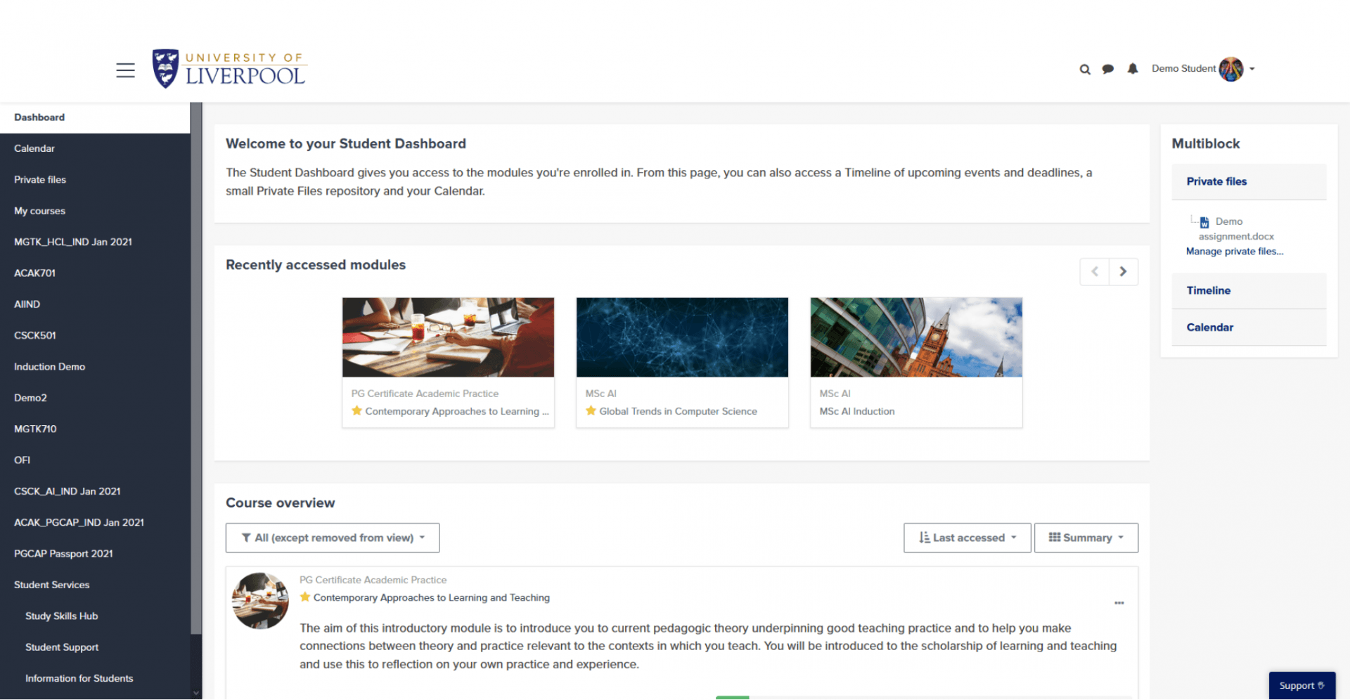 What does a module of study look like? | Online Programmes | University ...